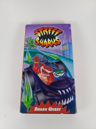 Street Sharks - Shark Quest VHS - Tested - 44' Buena Vista - OOP - No ...