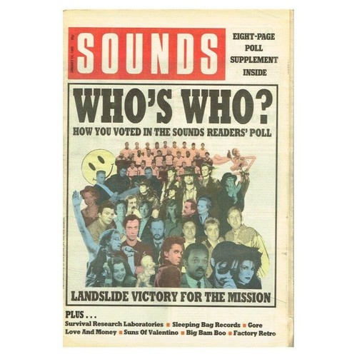 Sounds Magazine January 14 1989 npbox159 Sounds Reader's Poll The ...