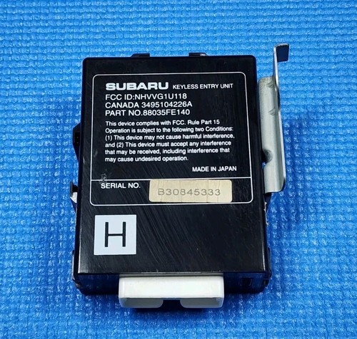 2004-2005 Subaru Impreza WRX STi Keyless Entry Module #88035FE140 | eBay