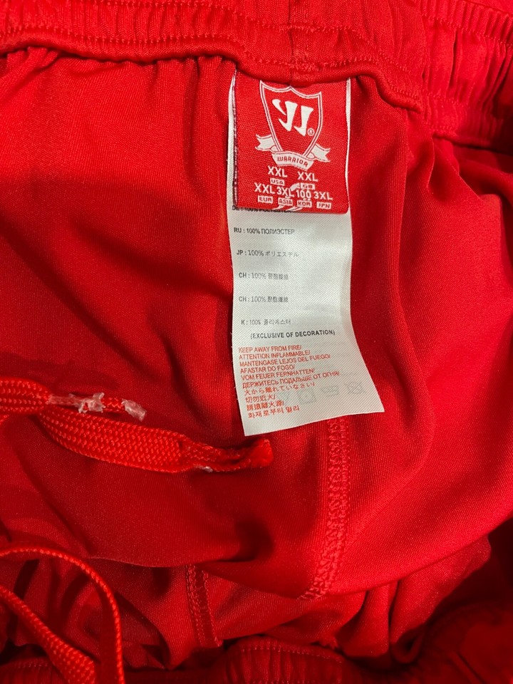 Liverpool 2012 2013 Home Shorts Football Soccer Training Warrior Mens ...