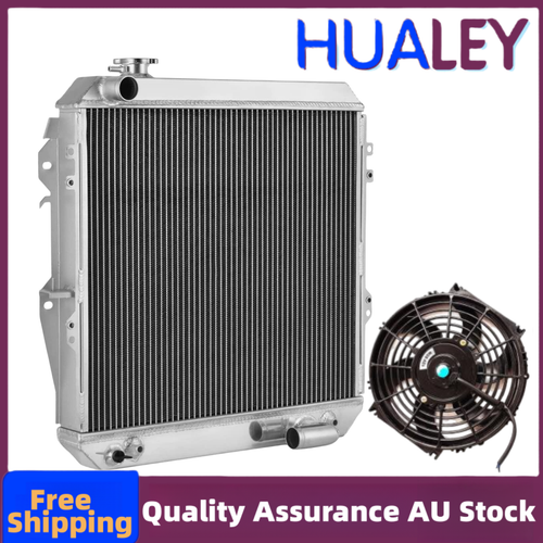 3Row Radiator+Fan For 1988-97 Toyota Hilux LN106 LN107 LN111 Diesel 2 ...