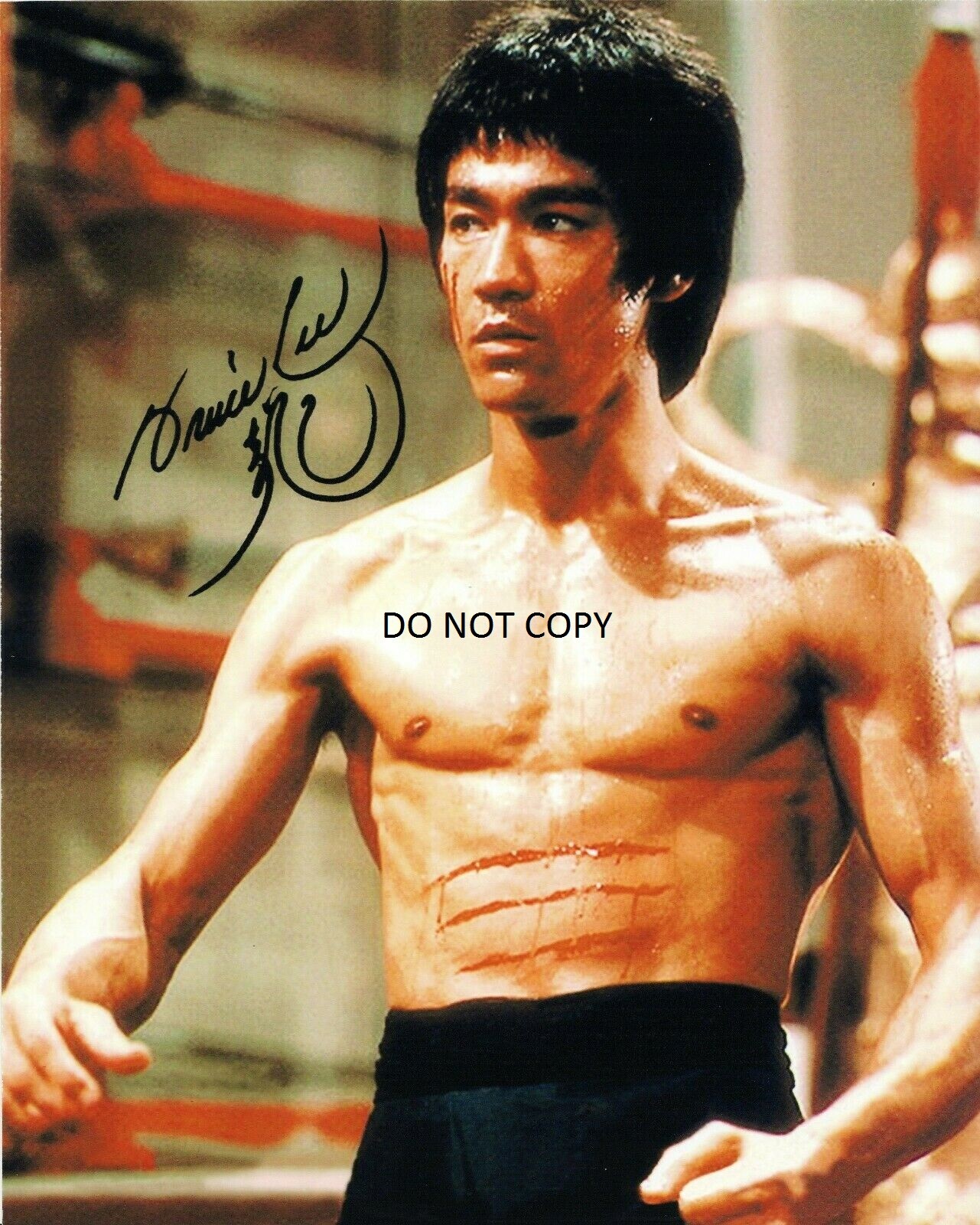 BRUCE LEE Signed 8x10 Autographed Reprint Photo #1 !! | eBay