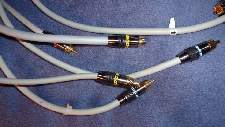 6 Vintage Monster Male & Female 40" Cables | eBay