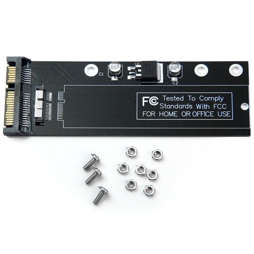 PCBA 12+6pin SSD HDD to SATA 22P Hard Disk for Mac Air 2010-2011 SSD ...