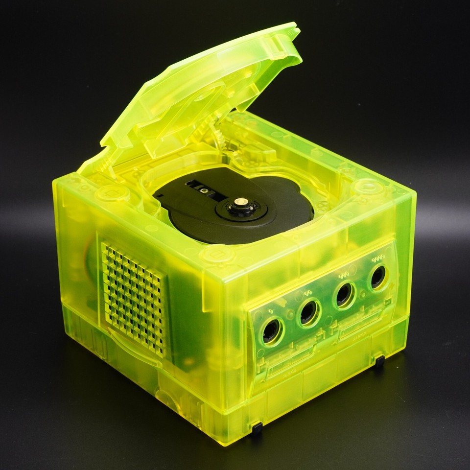 Nintendo GameCube Translucent Clear Shell Console NTSC U-C/J Region ...