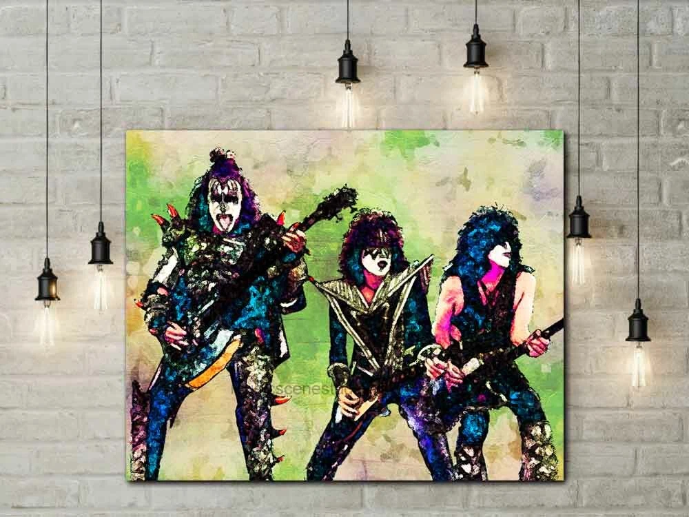 Kiss Band Art