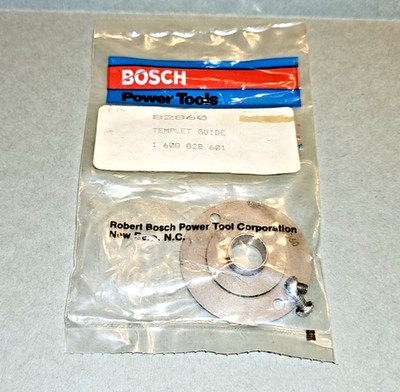 N.O.S. BOSCH 82860 ROUTER TEMPLET GUIDE # 1 608 828 60, 5/8" O.D ...
