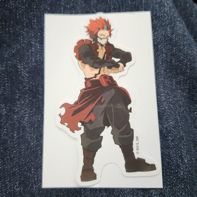 My Hero Academia Die Cut Sticker Kirishima Eijiro | eBay