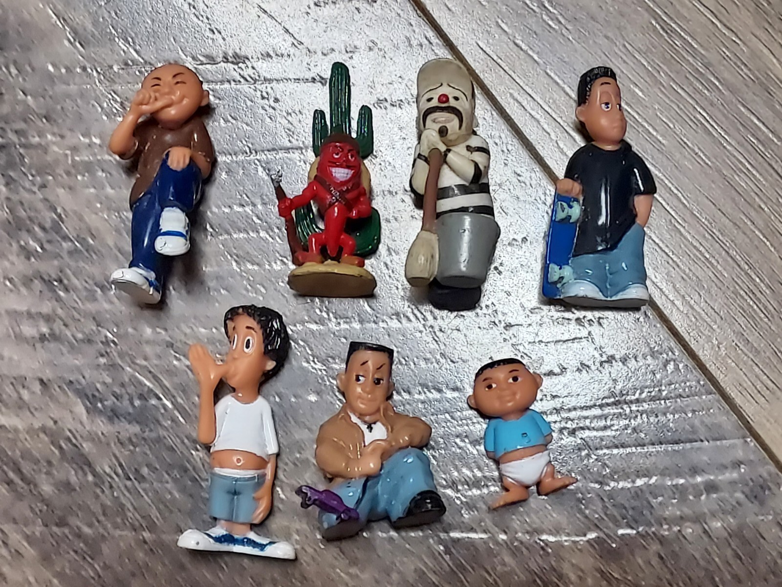 Lot Of 7 Plus Homies Figures No Duplicates RARE Lil Homies Vintage ...