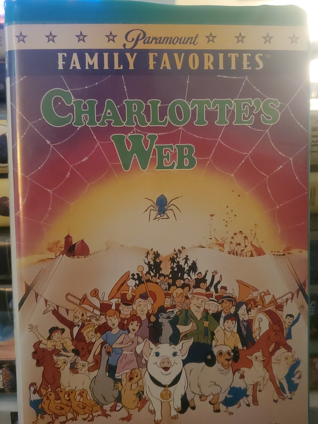 CHARLOTTE'S WEB - 1972 ~ Paramount Family Favorites ~ 1996 VHS Movie ...