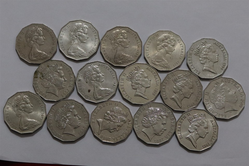 🧭 🇦🇺 AUSTRALIA 50 PENCE MASSIVE COIN COLLECTION B66 #34 WH26 | eBay