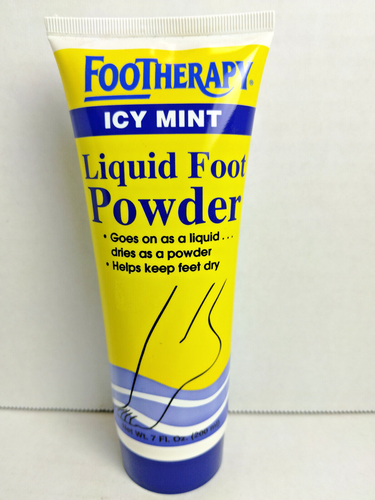 Footherapy Icy Mint Liquid Foot Powder 7 Fl. Oz Tube | eBay