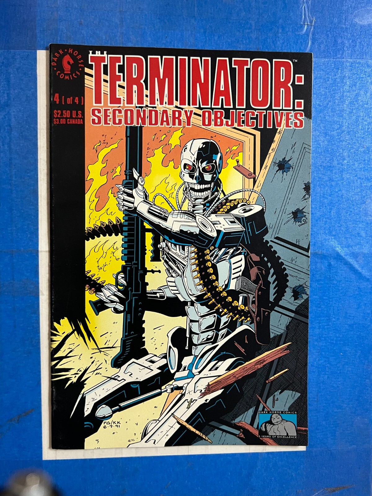 The Terminator: Secondary Objectives #4: Dark Horse Comics (1991 ...