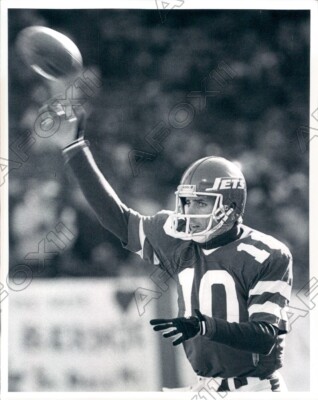 1986 New York Jets Football Quarterback Pat Ryan Press Photo | eBay