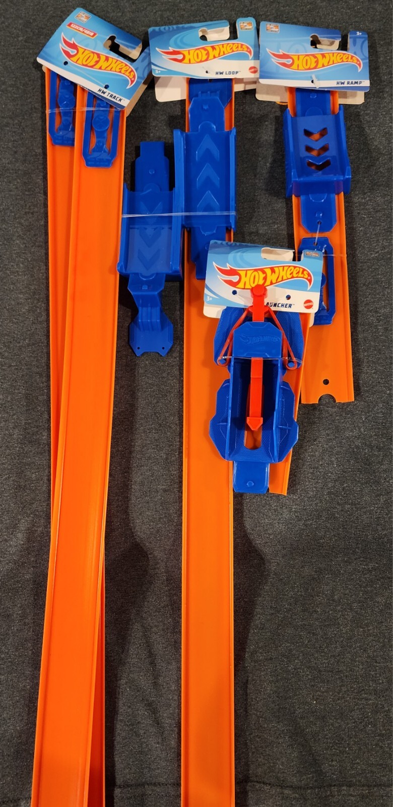 New Hot Wheels Loop, Ramp, Launcher And Straight Track. | eBay