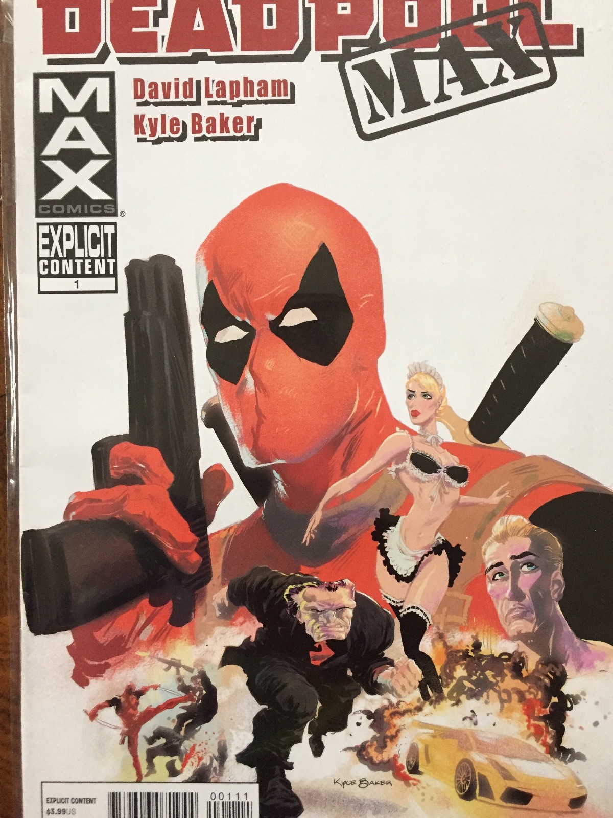 Deadpool MAX #1 *NM+* - 2010 *Kyle Baker* (Mature Readers Only) | eBay