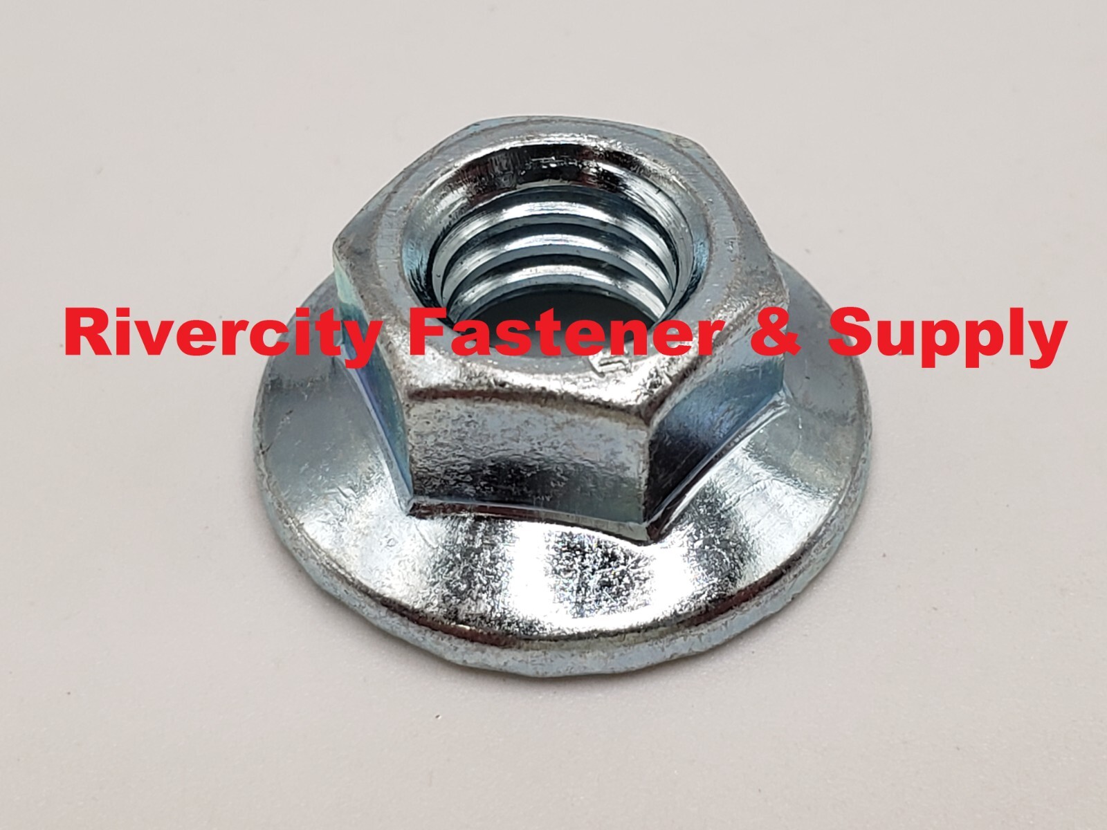 1/2-13 Steel Serrated LARGE Flange Lock Nuts 1/2x13 Nut 1/2 x 13 Flare ...