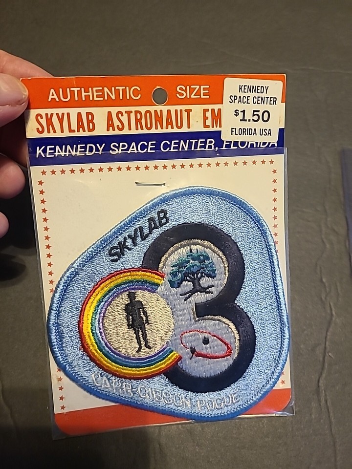 Skylab Space Mission Vintage NASA Patch NEW & Apollo Sticker 1975 | eBay
