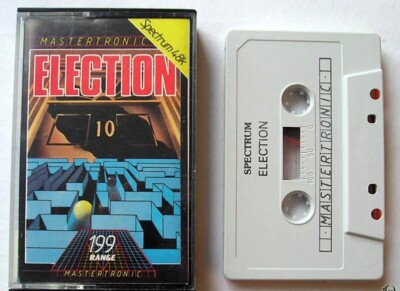Sinclair ZX Spectrum 48K Game - ELECTION - Mastertronic - Tested ...