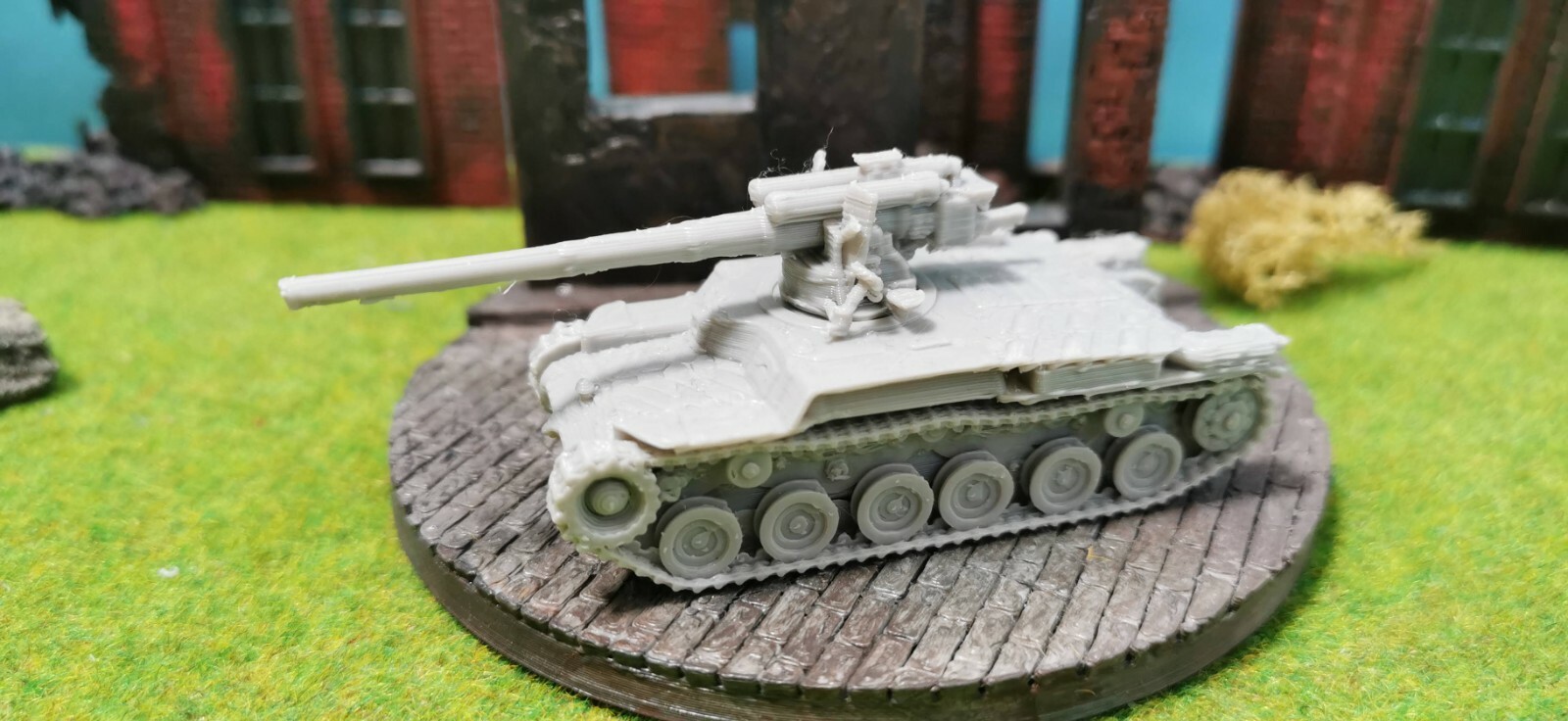 Type 97 Chi-Ha Long Gun Japanese Tank Model Kit WW2 1:87 1:72 | eBay UK