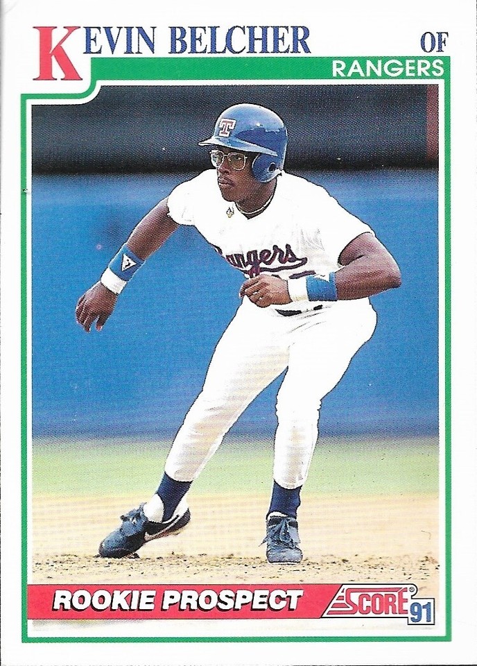 1991 Score Rookie Prospect Kevin Belcher Texas Rangers 714 Baseball | eBay