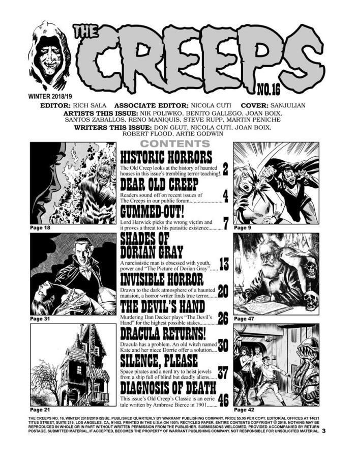 CREEPS MAGAZINE ISSUES #1 - 32 & SHUDDER MAGAZINE 1 - 17 YOU PICK | eBay