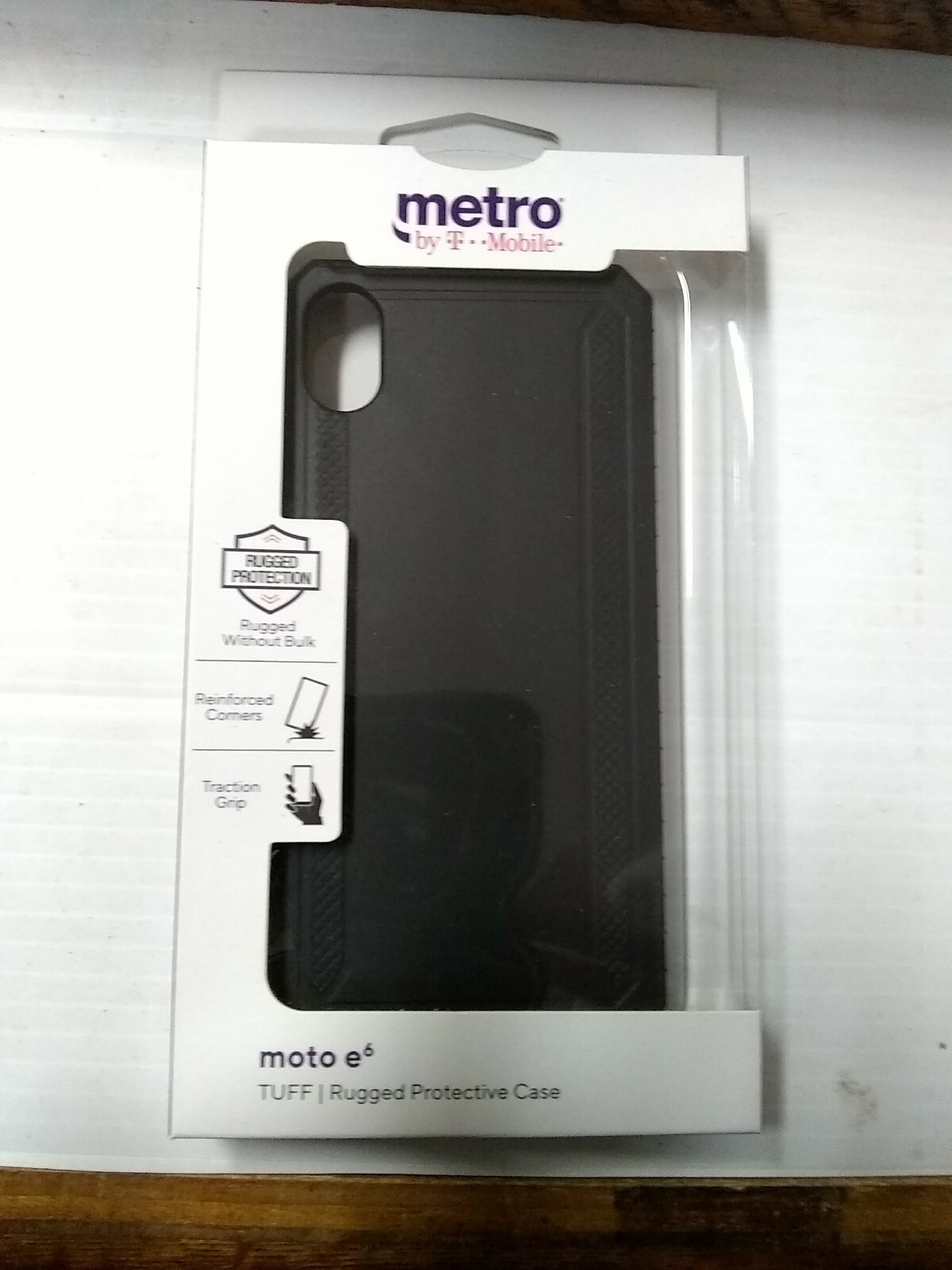 New MetroPCS Tuff Rugged Protective Cellphone Case For Motorola Moto E ...