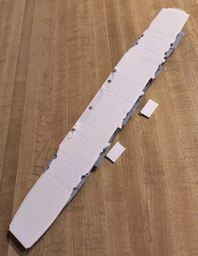 1/700 Scale Royal Navy 1948 HMS Malta Kit - Hull, Flight Deck, And ...