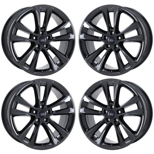 20" FORD EXPLORER PVD BLACK CHROME-C WHEELS RIMS FACTORY OEM 10184 2018 ...