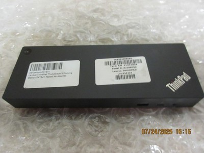 Lenovo ThinkPad Thunderbolt 3 Workstation Dock 40AN DK1841 - NO ADAPTER ...