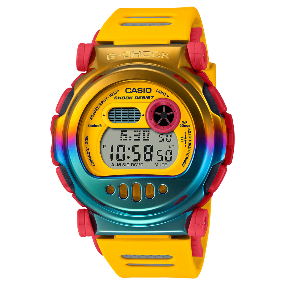 CASIO Casio Gee Shock G-B001MVE-9 Yellow Watch BLUETOOTH Bezel band DW ...