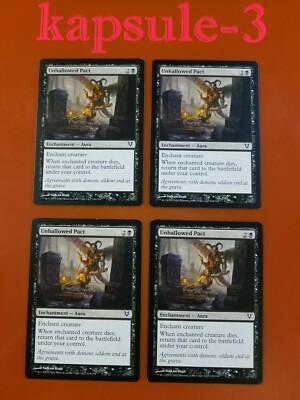 4x Unhallowed Pact | Avacyn Restored | MTG Magic Cards | eBay