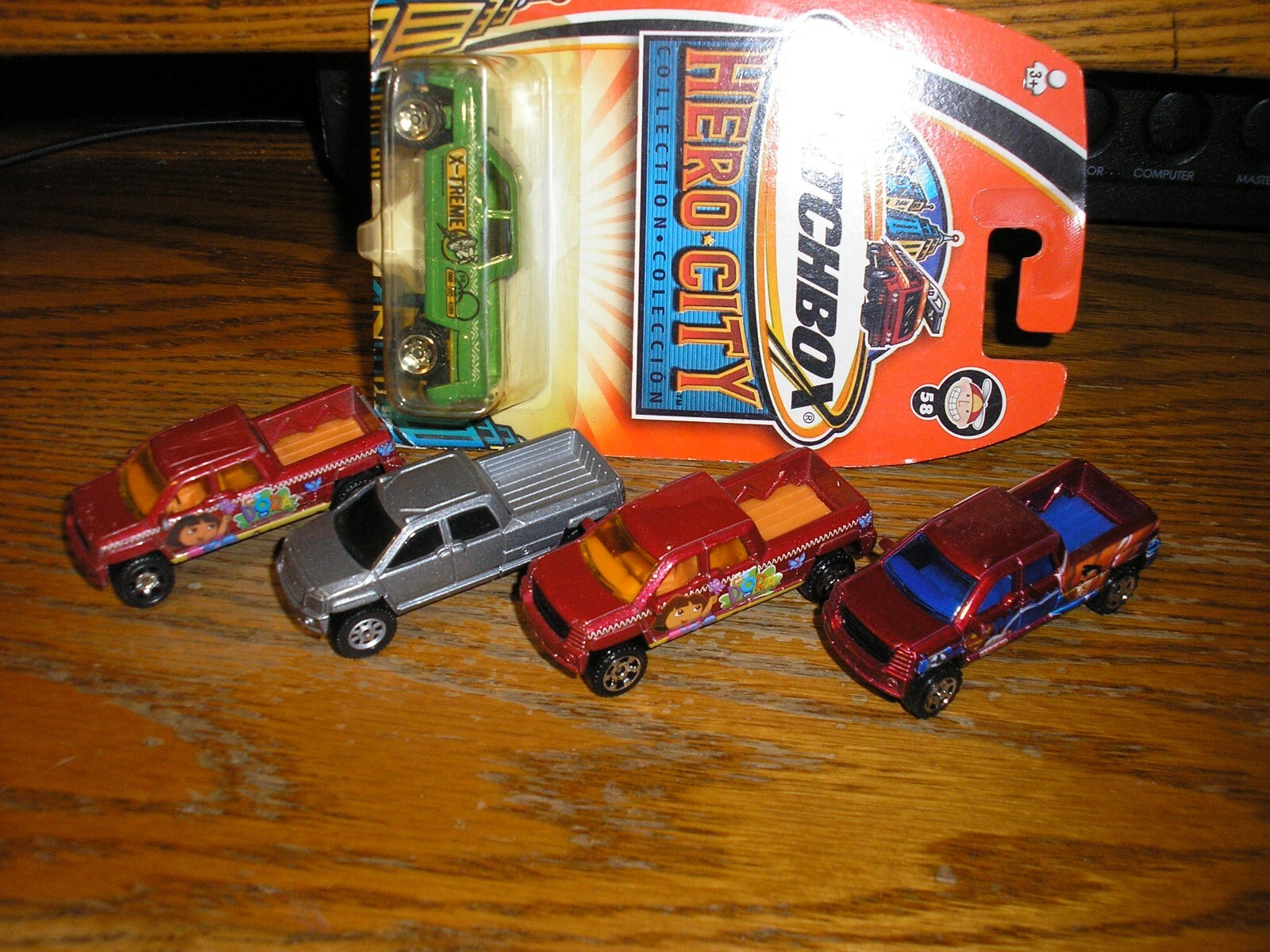 RARE LOT of 5, 4 Different Matchbox GMC Terradyne 4x4 Off Road Pickup ...