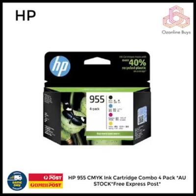 HP 955 CMYK Ink Cartridge Combo 4 Pack *AU STOCK*Free Express Post ...