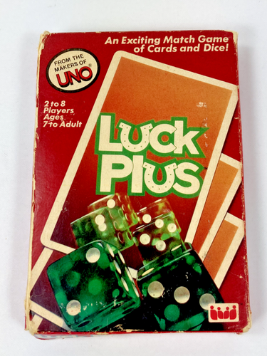 1983 Luck Plus from Uno Vintage Card Game Cards Unopened | eBay