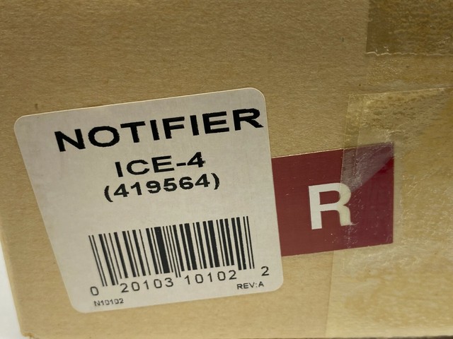 NOTIFIER Ice-4 Indicating Circuit Expander Module Fire Alarm for sale ...