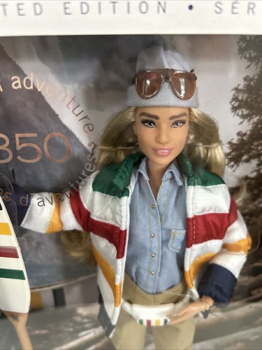 Hudson's Bay HBC Stripes 350th Anniversary Barbie Doll for sale online ...