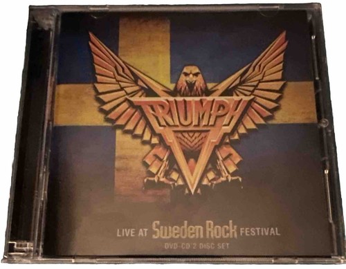 TRIUMPH-Live at Sweden Rock Festival - RARE! Near Mint CD/DVD! Original ARTWORK! 713137801364| eBay