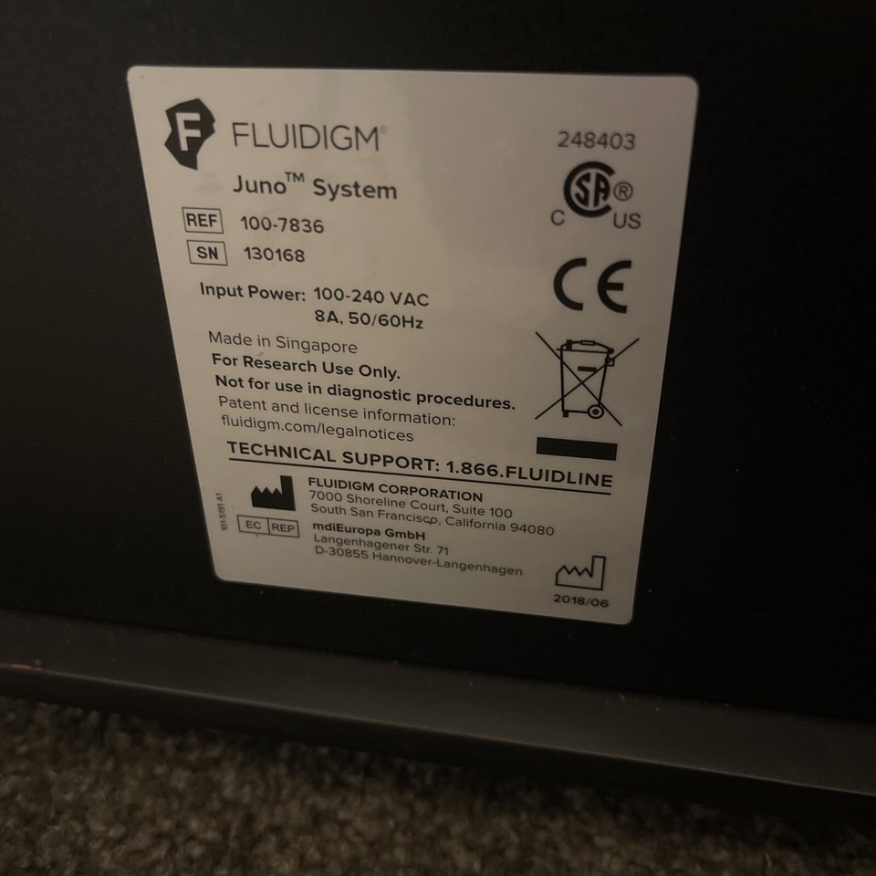 Fluidigm Juno PCR Automated sample preparation system Genotyping with ...