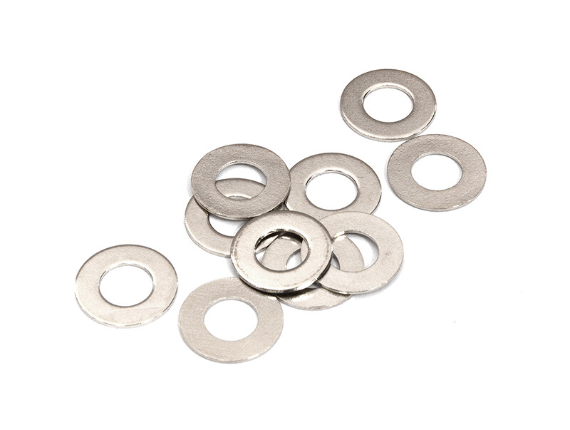 Pack of 10 Metal Washers - 5x10x0.5mm Size for Hobby Use | eBay