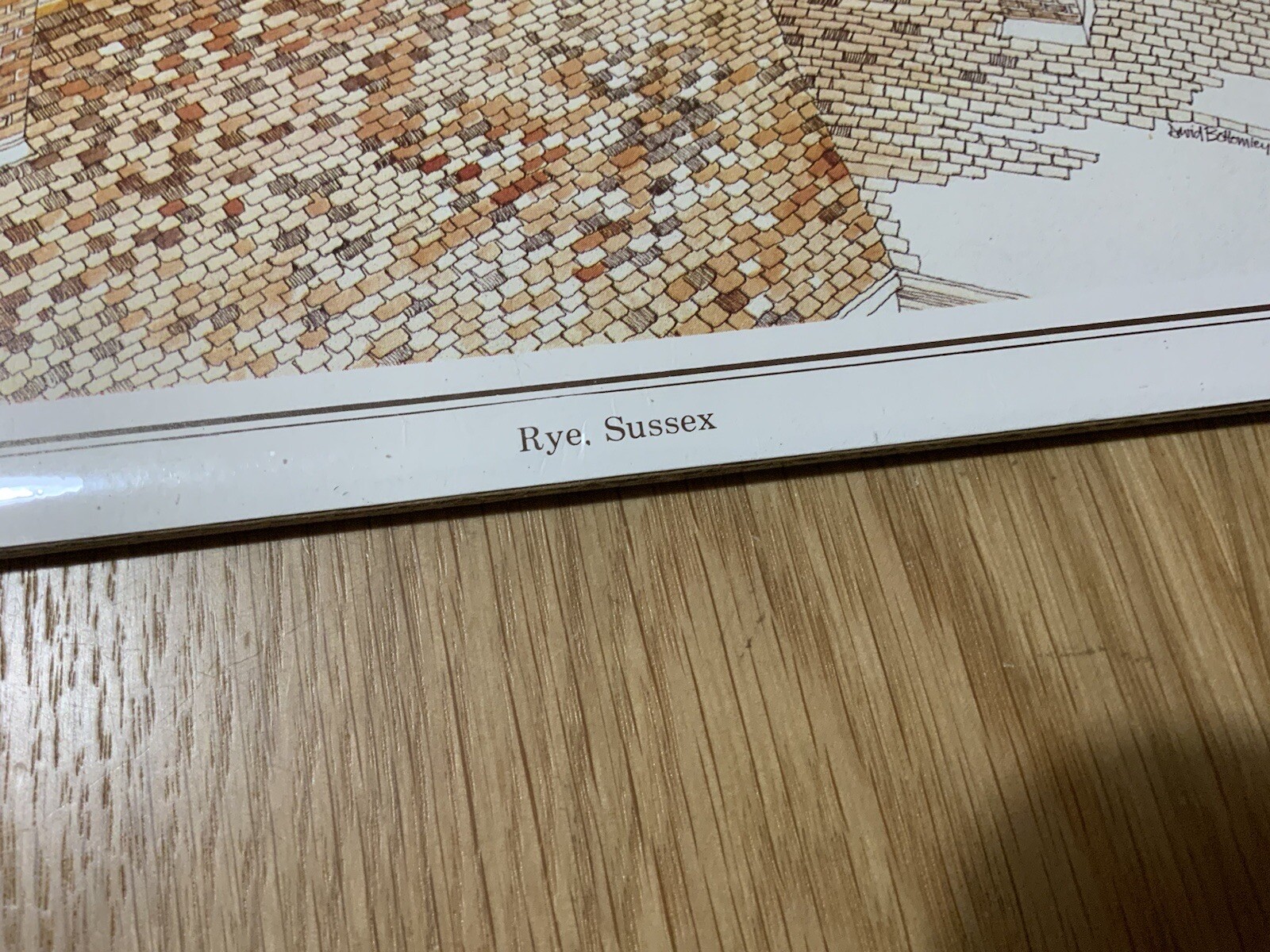 Rye, Sussex Art print David Bottomley 11.5" by 11" | eBay