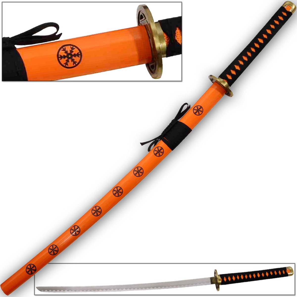 Orange Hair Swords Amazon.com : Lastworld 39.5" Sword Yellow & Orange