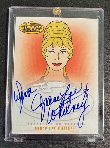 2005 STAR TREK ART & IMAGES GRACE LEE WHITNEY YEOMAN RAND AUTOGRAPH ...