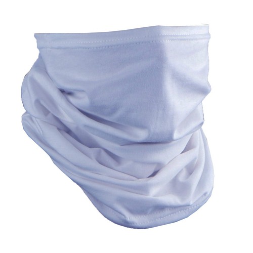 Cotton Face Mask Bandana Tube Scarf Made in America Solid Neck Gaiter ...