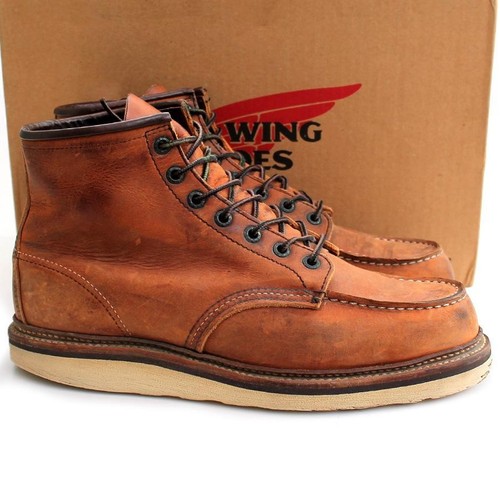 RED WING 1907 Moc Toe Copper Rough & Tough | eBay