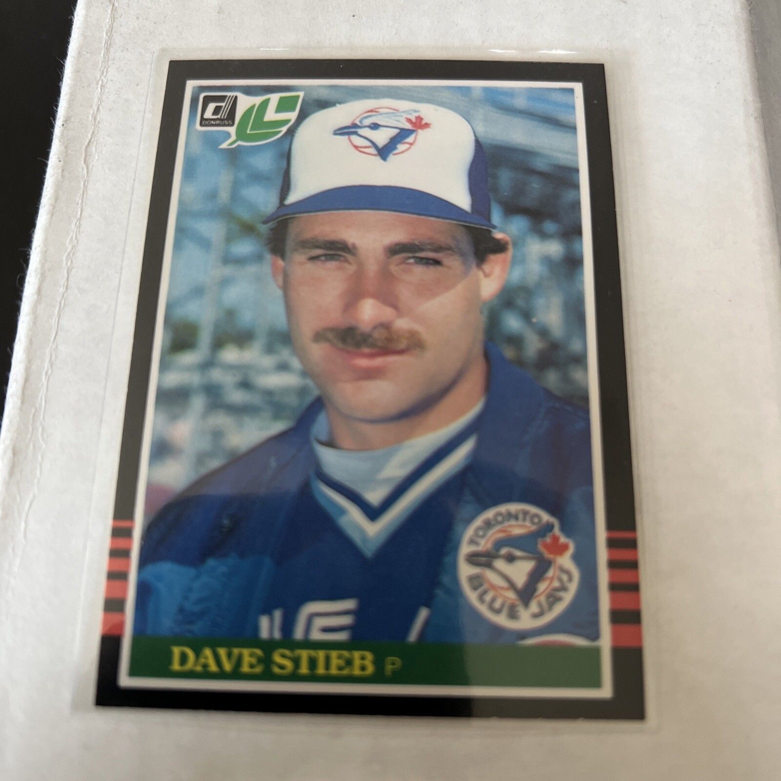 Dave Stieb 54 1985 Donruss Leaf Baseball Card | eBay