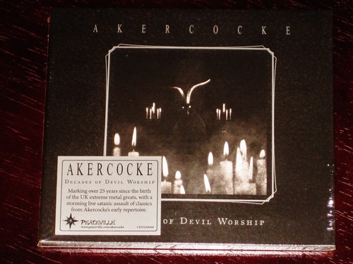Akercocke: Decades Of Devil Worship -Live CD 2023 Peaceville EU Digipak ...