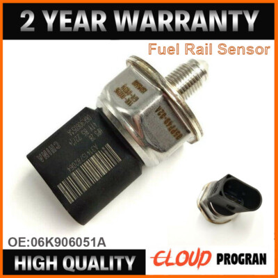 New for Audi VW Skoda Octavia Rapid Yeti Fuel Rail Pressure Sensor ...