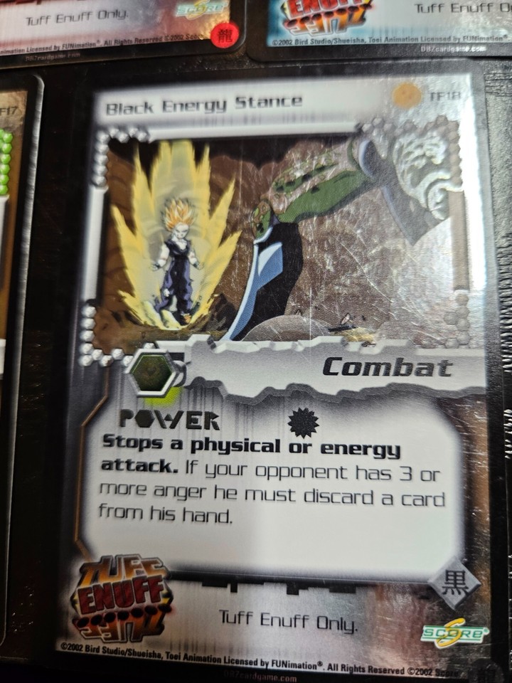 DBZ CCG 2002 Dragonball Z TCG Tuff Enuff Promo Limited Edition 20 of 22 ...