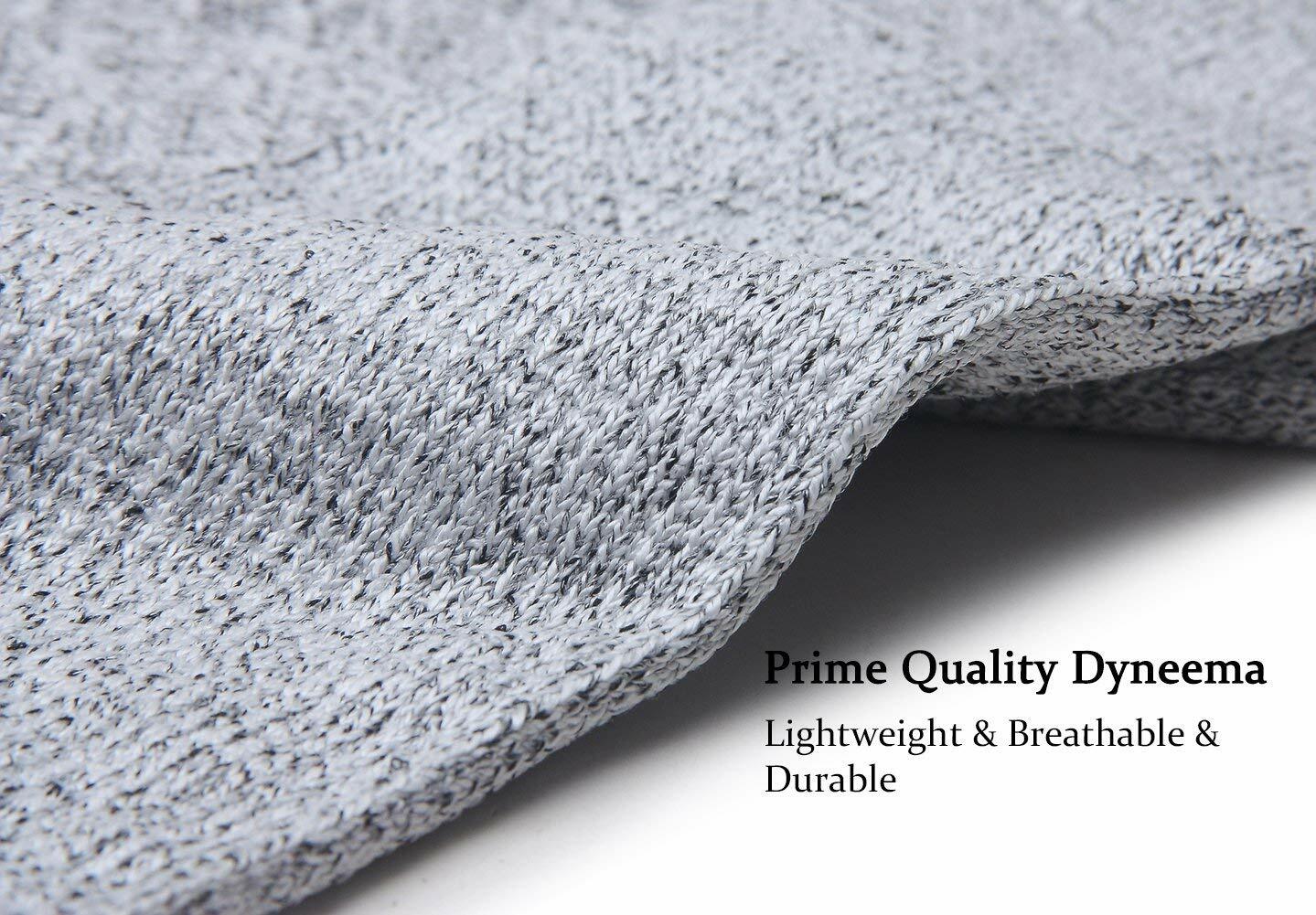 Protective 18" Grey Arm Sleeves Cut Heat Resistant Anti Slash Arm ...